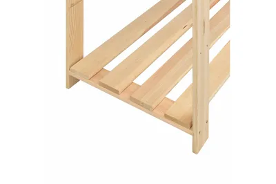 Förvaringshylla 5 hyllplan 170x38x170 massivt furu 500 kg - Förvaring ...