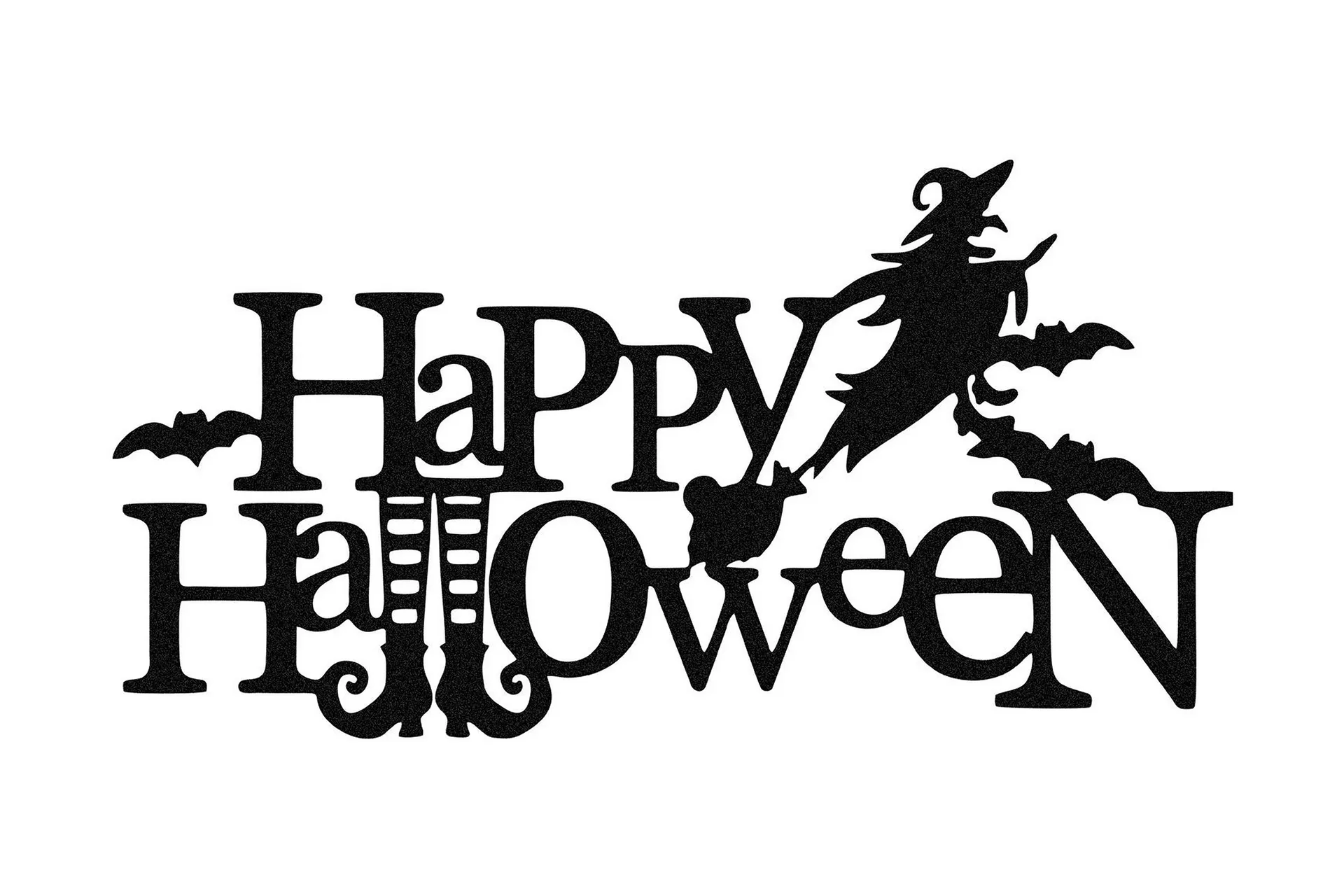 HALLOWEEN 4 Väggdekor Svart - Inredning & dekor - Furniturebox