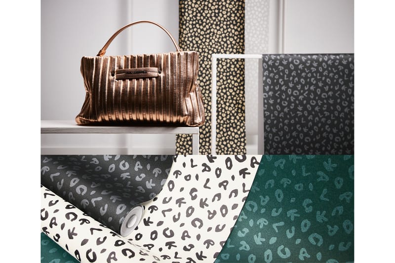 Designer Tapet Leopard by Karl Lagerfeld - Mönstrade tapeter - Furniturebox