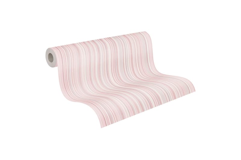 Randig Tapet Attractive Ovävd Rosa Lila - Inredning & dekor - Furniturebox