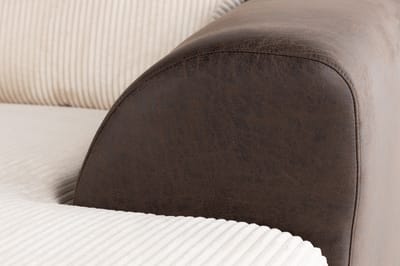AUSTIN U-Soffa Divan Höger Beige/Brun - Möbler - Black Friday ...