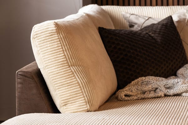 AUSTIN U-Soffa Divan Höger Beige/Brun - Möbler - Black Friday ...