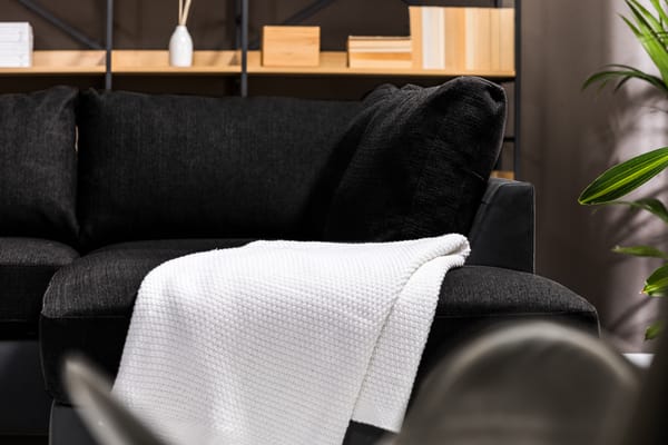 AUSTIN U-Soffa Divan Vänster Svart/Grå - Möbler - Black Friday ...