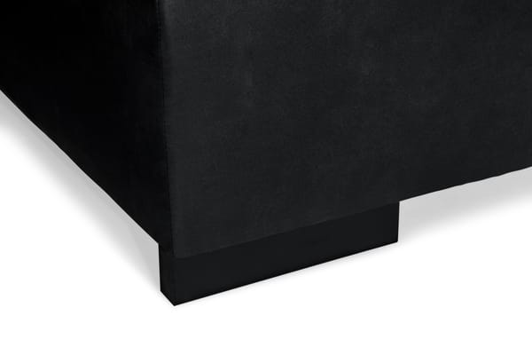 AUSTIN U-Soffa Divan Vänster Svart/Grå - Möbler - Black Friday ...