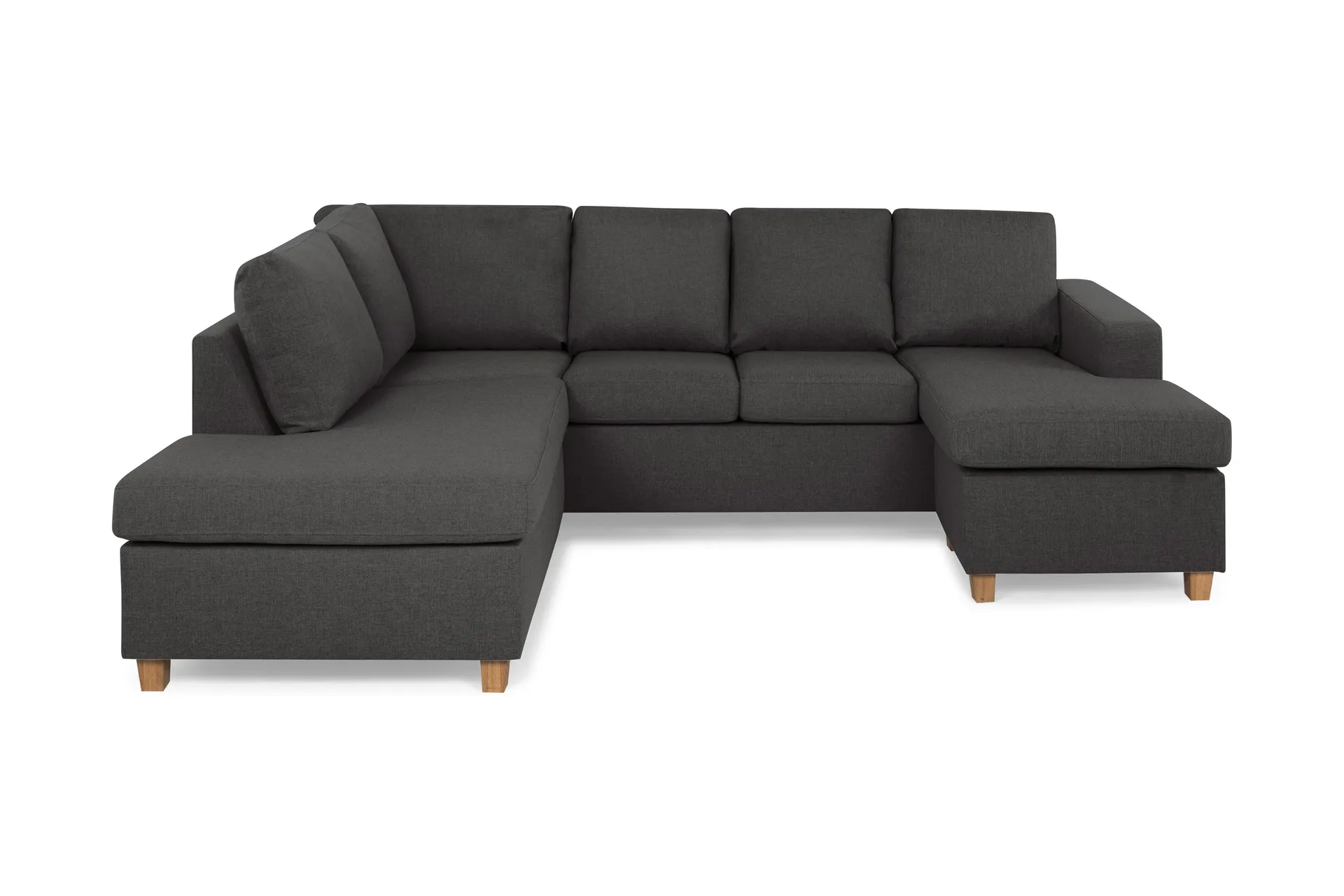Crazy 4-sits Vänstervänd U-formad Small Soffa med Divan och Schäslong i ...