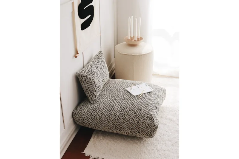 Dokuma Sittpuff 70 cm Grå - Sittpuff - Furniturebox