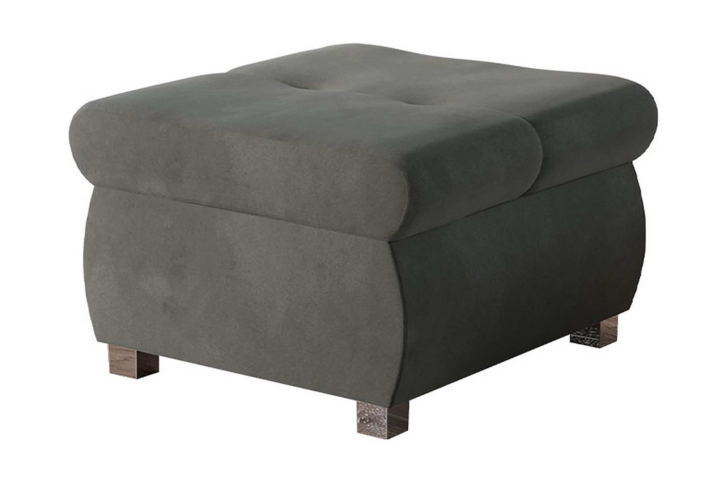 LEUAN Sittpuff Grå - Möbler - Furniturebox